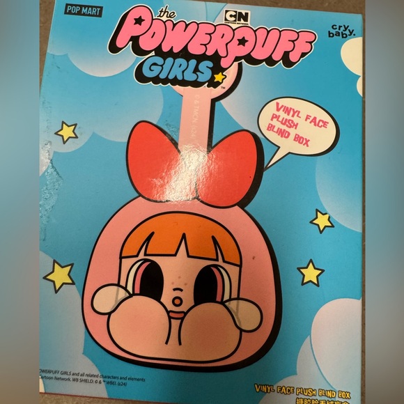 POP MART | Accessories | Powerpuff Girls Vinyl Face Plush Blind Box ...